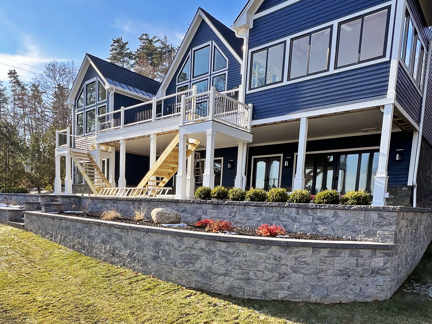 Retaining Walls - Blue Spruce Design